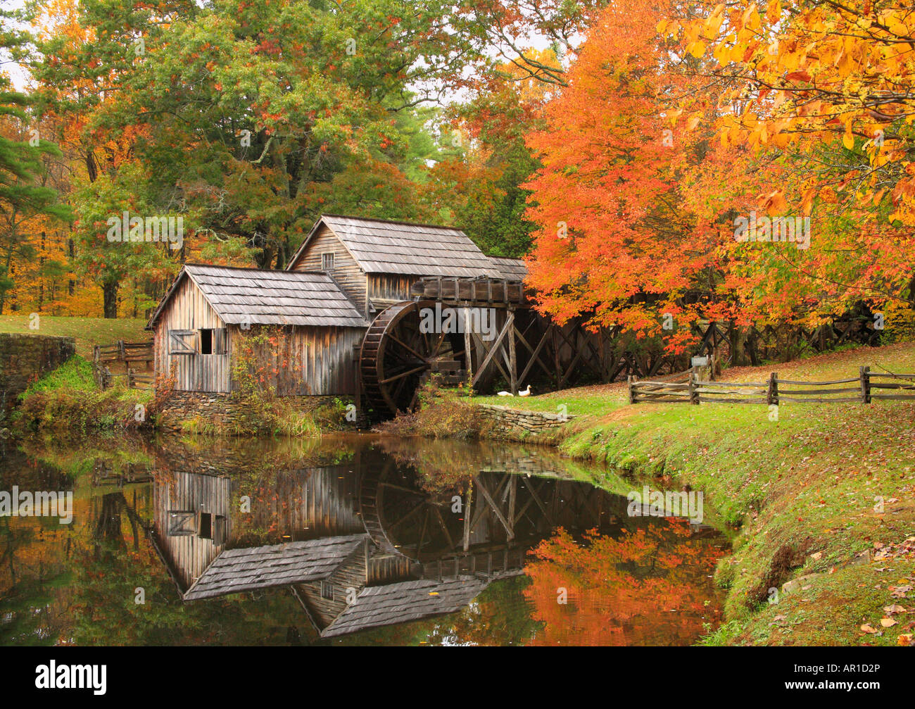 Mabry Mill, Blue Ridge Parkway, Virginia, USA Stock Photo - Alamy