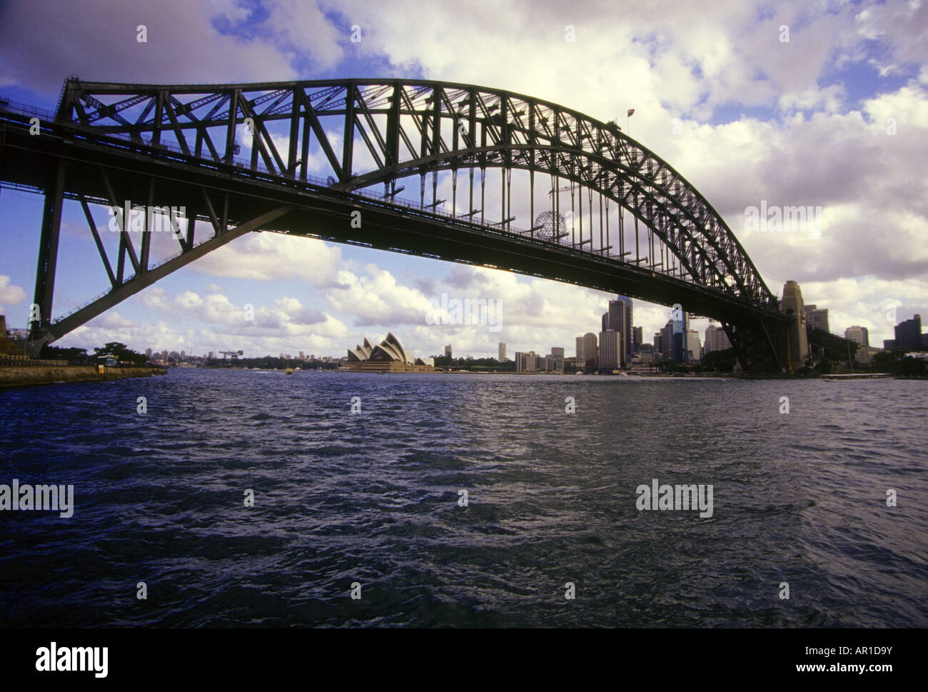 Sydney Harbour Bridge spans the harbour of New South Wale's premier ...