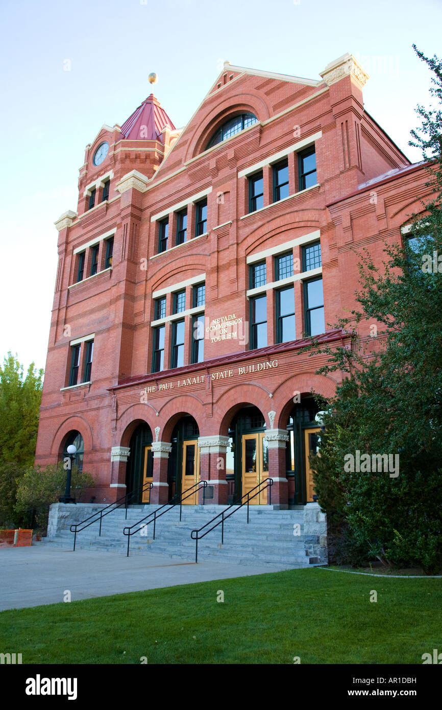 Nevada Commision on Tourism building Carson City Nevada Stock Photo - Alamy