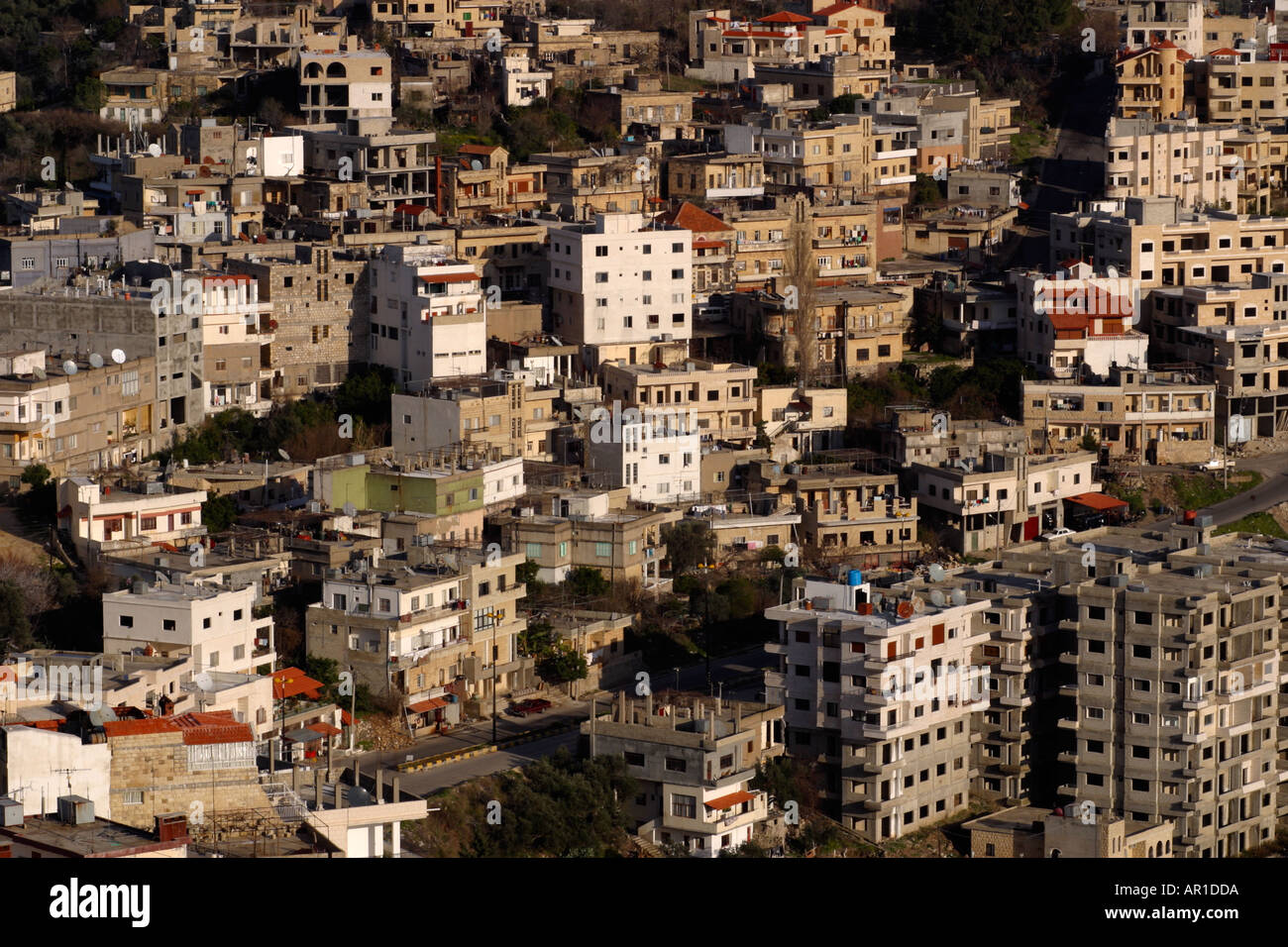 Town of Safita Syria Stock Photo - Alamy