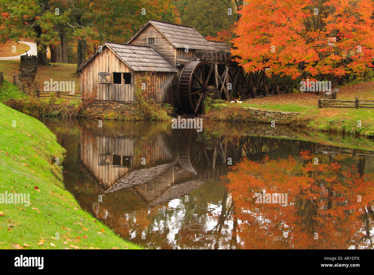Mabry Mill, Blue Ridge Parkway, Virginia, USA Stock Photo - Alamy
