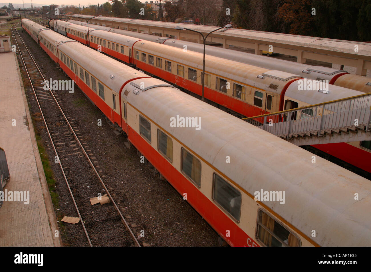 Trains in Syria Stock Photo - Alamy