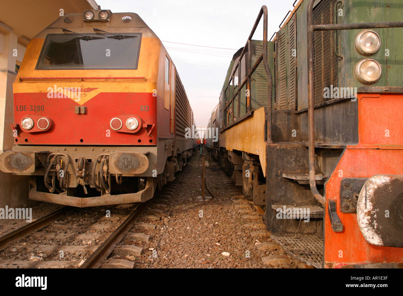 Trains in Syria Stock Photo - Alamy