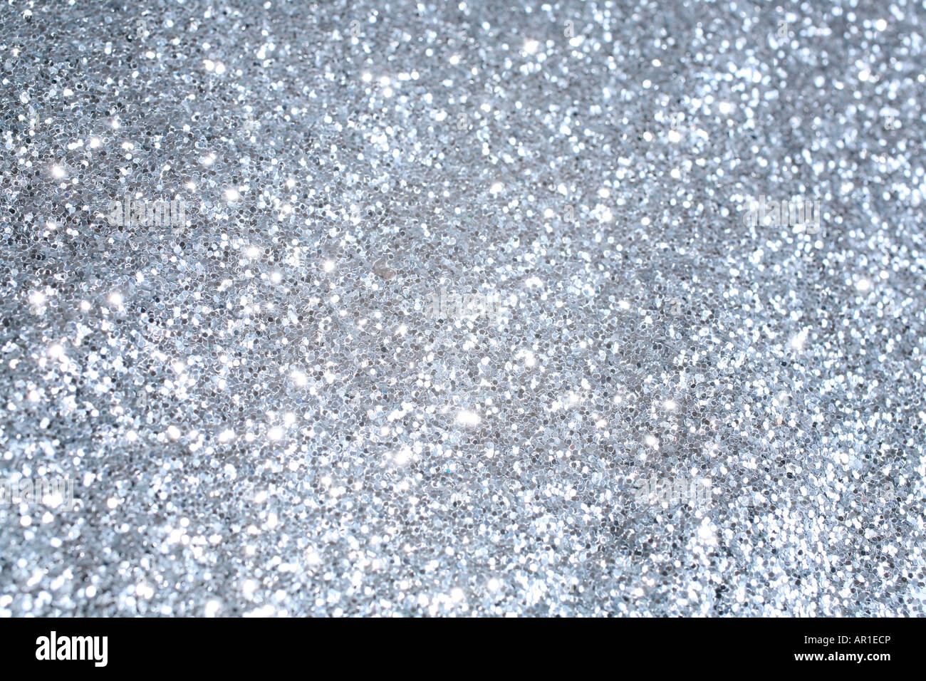 Silver glittering Stock Photo - Alamy