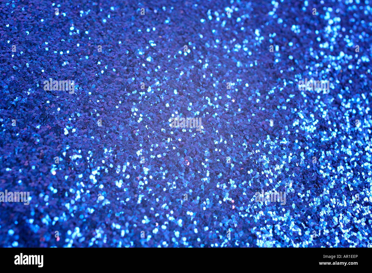 Sparkly blue glitter Stock Photo - Alamy