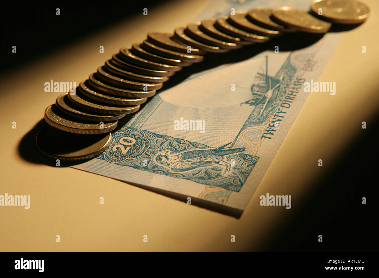 Arab Money and coins Stock Photo - Alamy