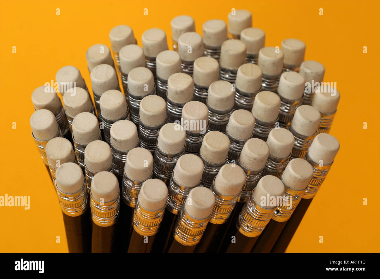 rubber topped pencils Stock Photo - Alamy