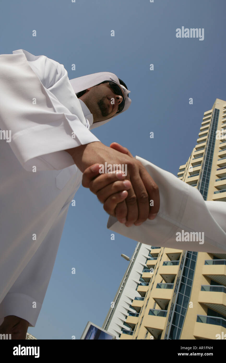Arab Businessmen shaking hands Stock Photo - Alamy