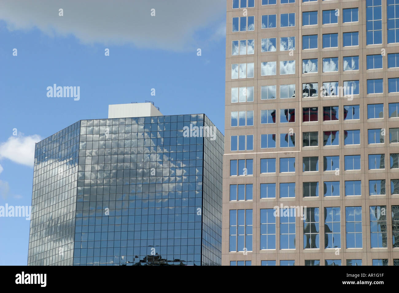 Glass chrome windows building architecture modern abstract hi-res stock ...