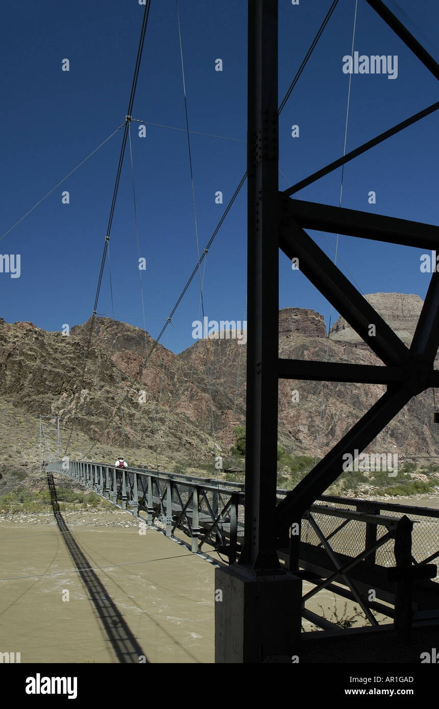 Silver bridge grand canyon view hi-res stock photography and images - Alamy