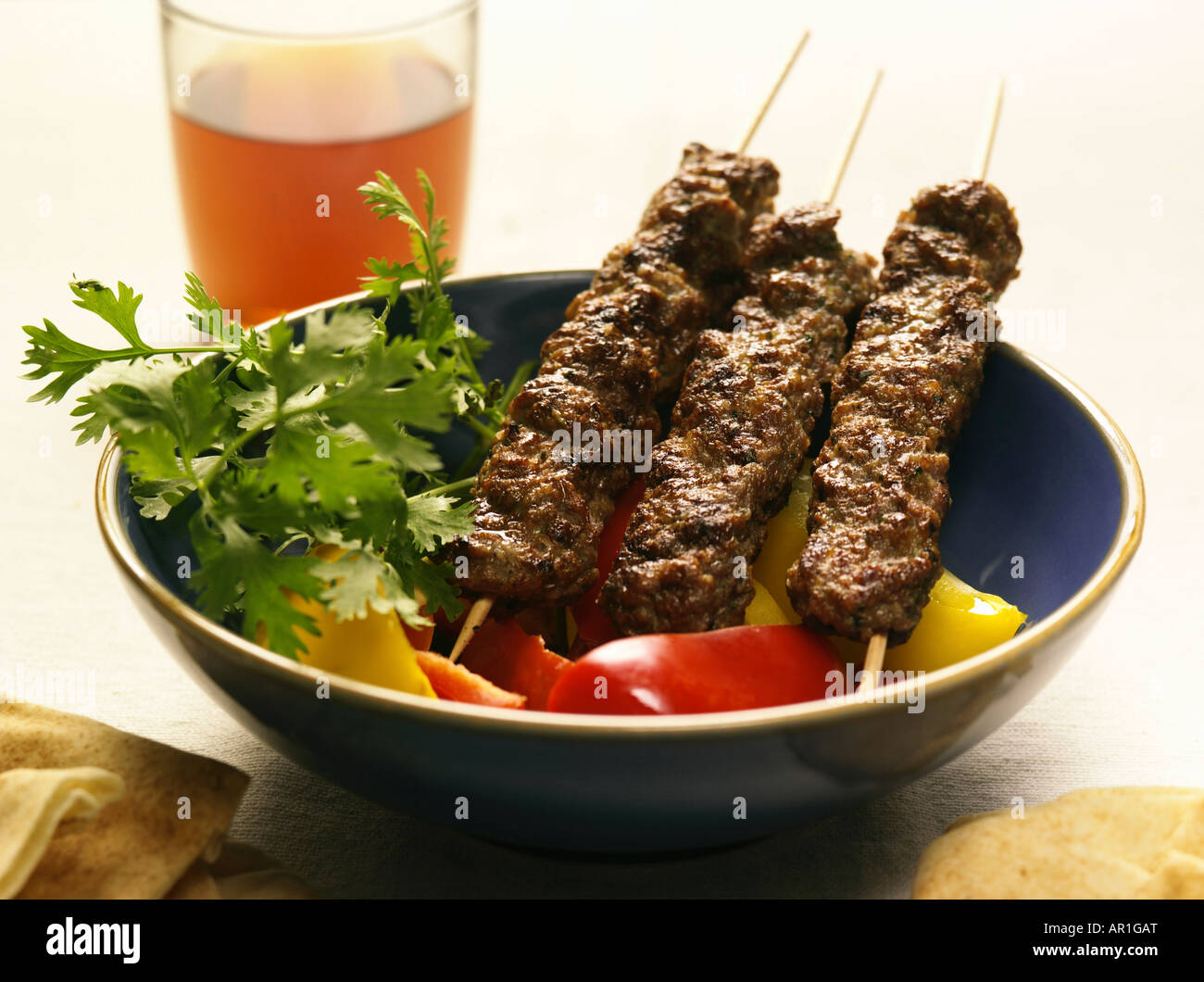 Arabic Food - Kebabs Stock Photo - Alamy