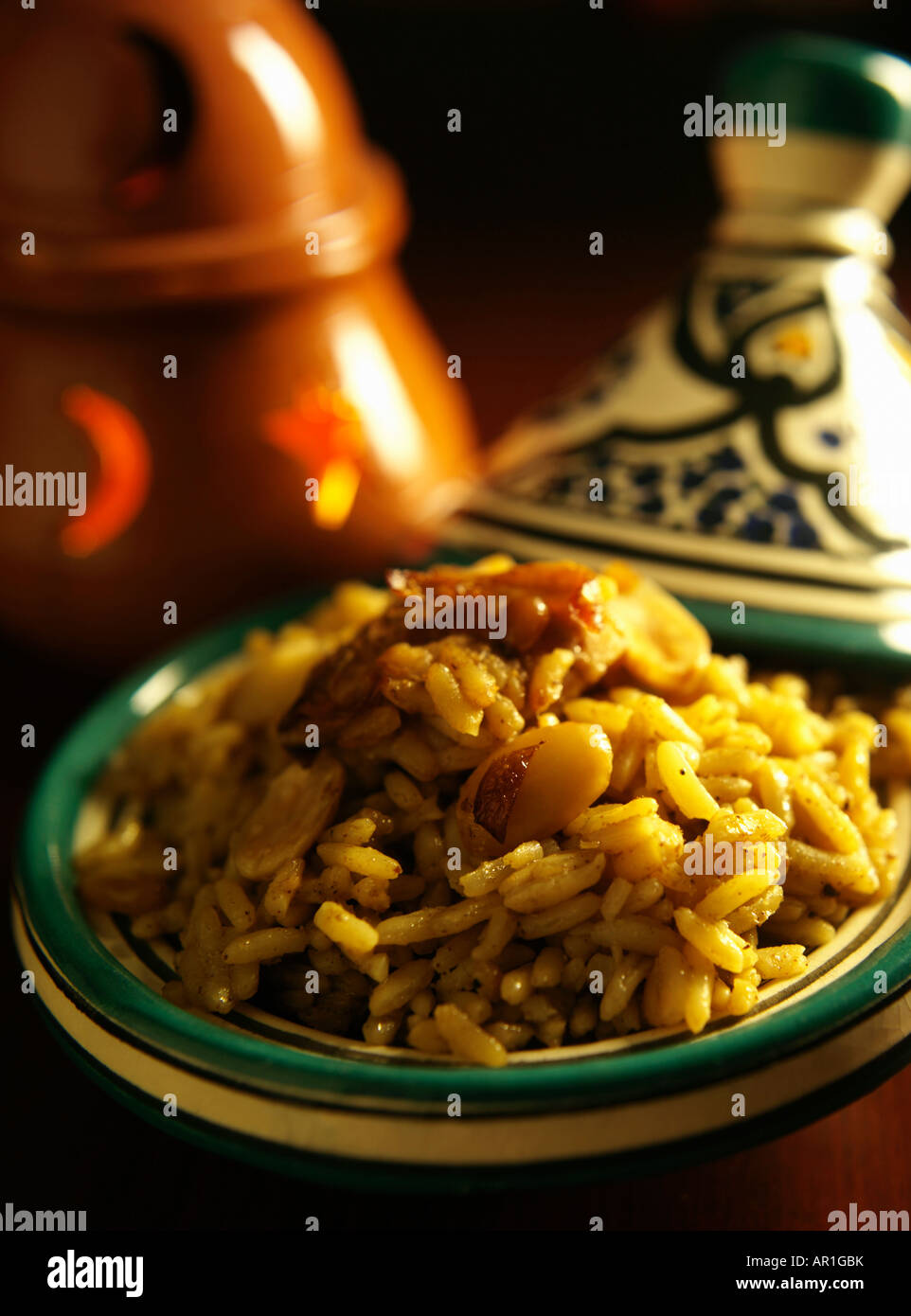 Arabic Food - Biryani Rice Stock Photo - Alamy