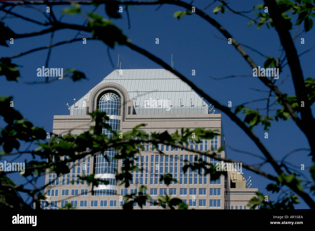 Glass chrome windows building architecture modern abstract hi-res stock ...