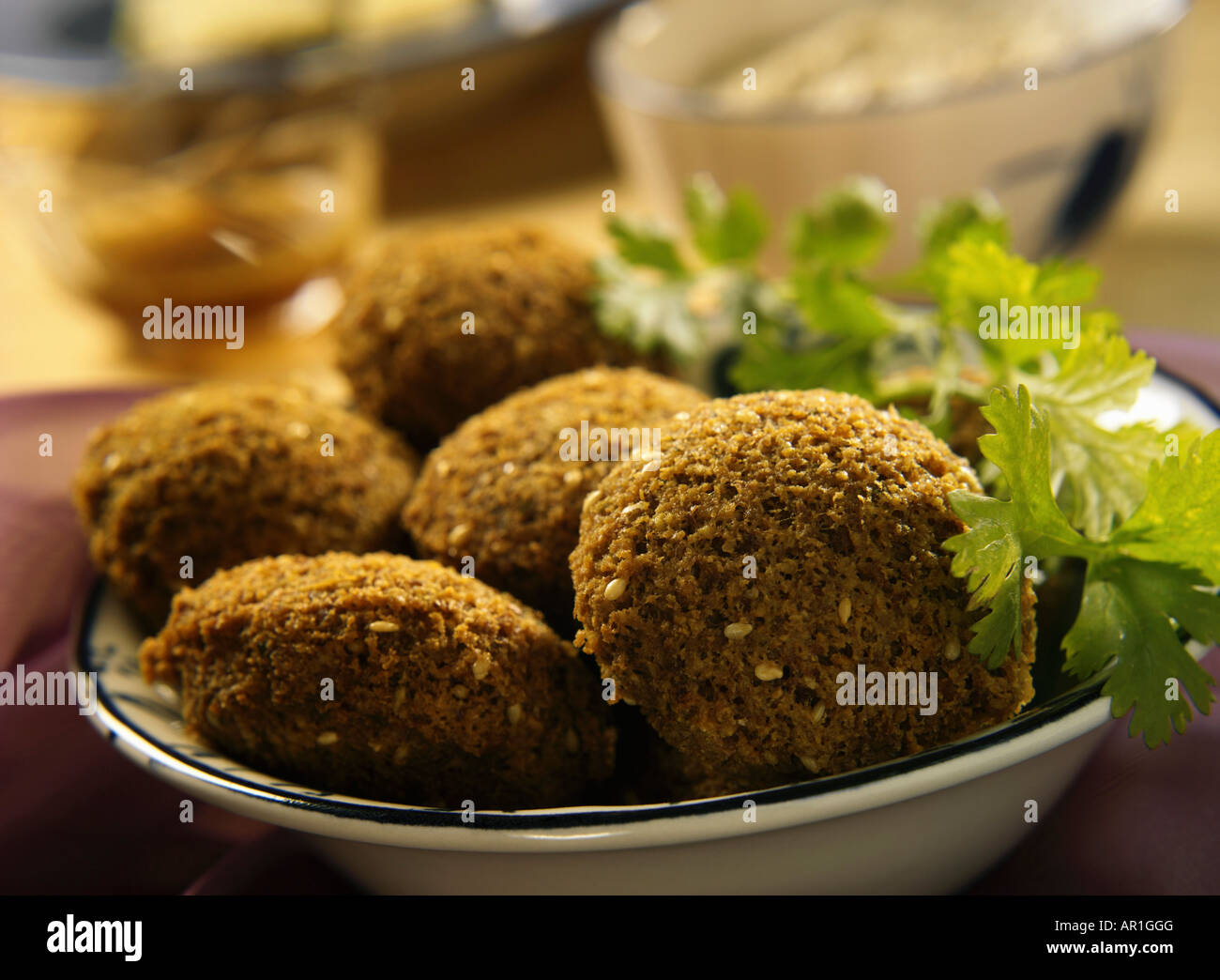 Arabic Food - Falafel Stock Photo - Alamy