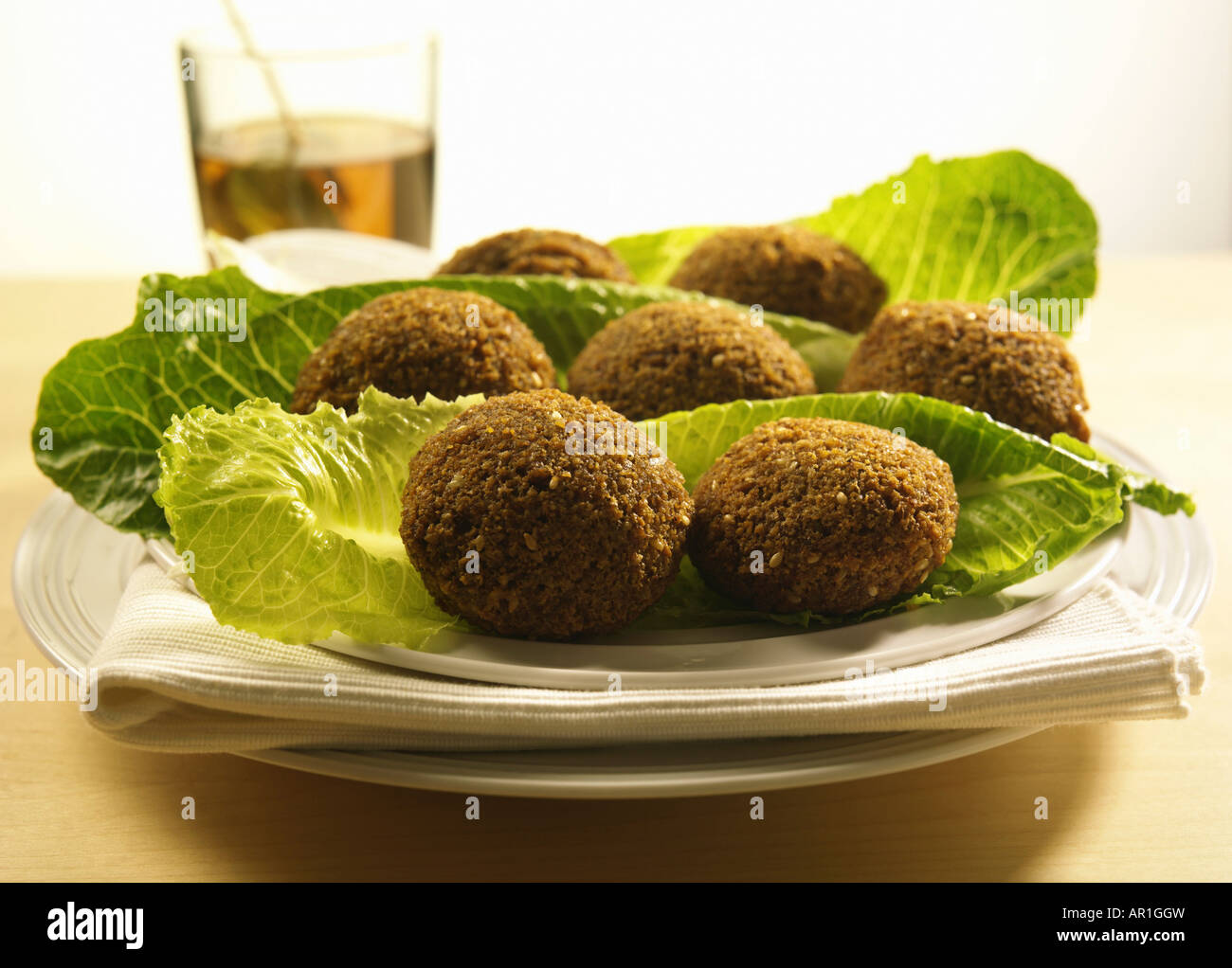 Arabic Food - Falafel Stock Photo - Alamy