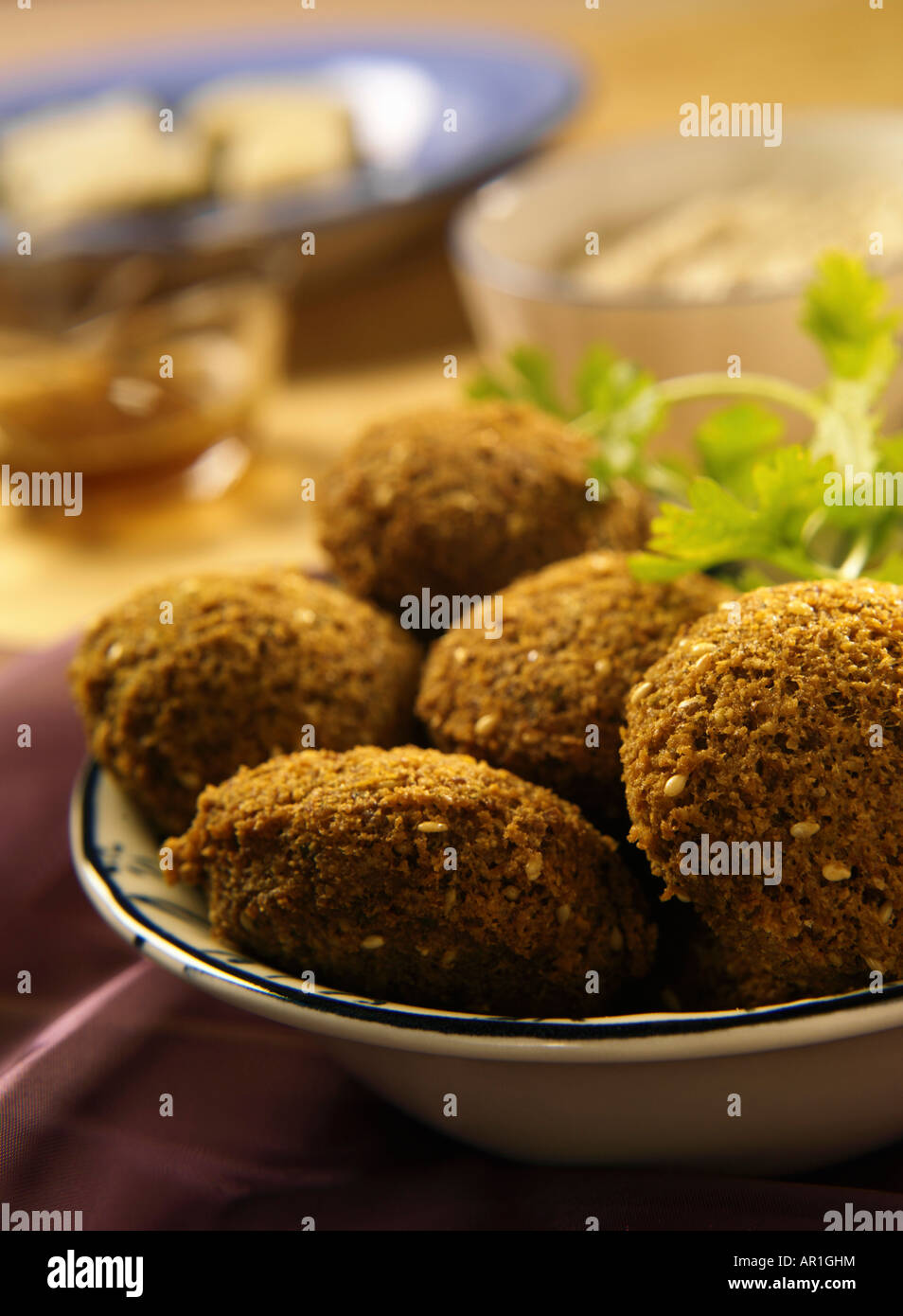 Arabic Food - Falafel Stock Photo - Alamy