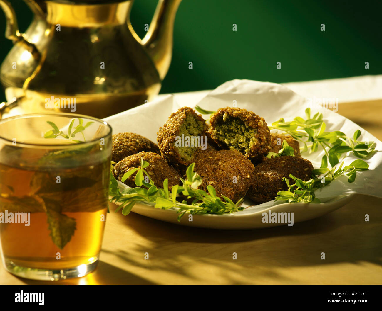 Arabic Food - Falafel Stock Photo - Alamy
