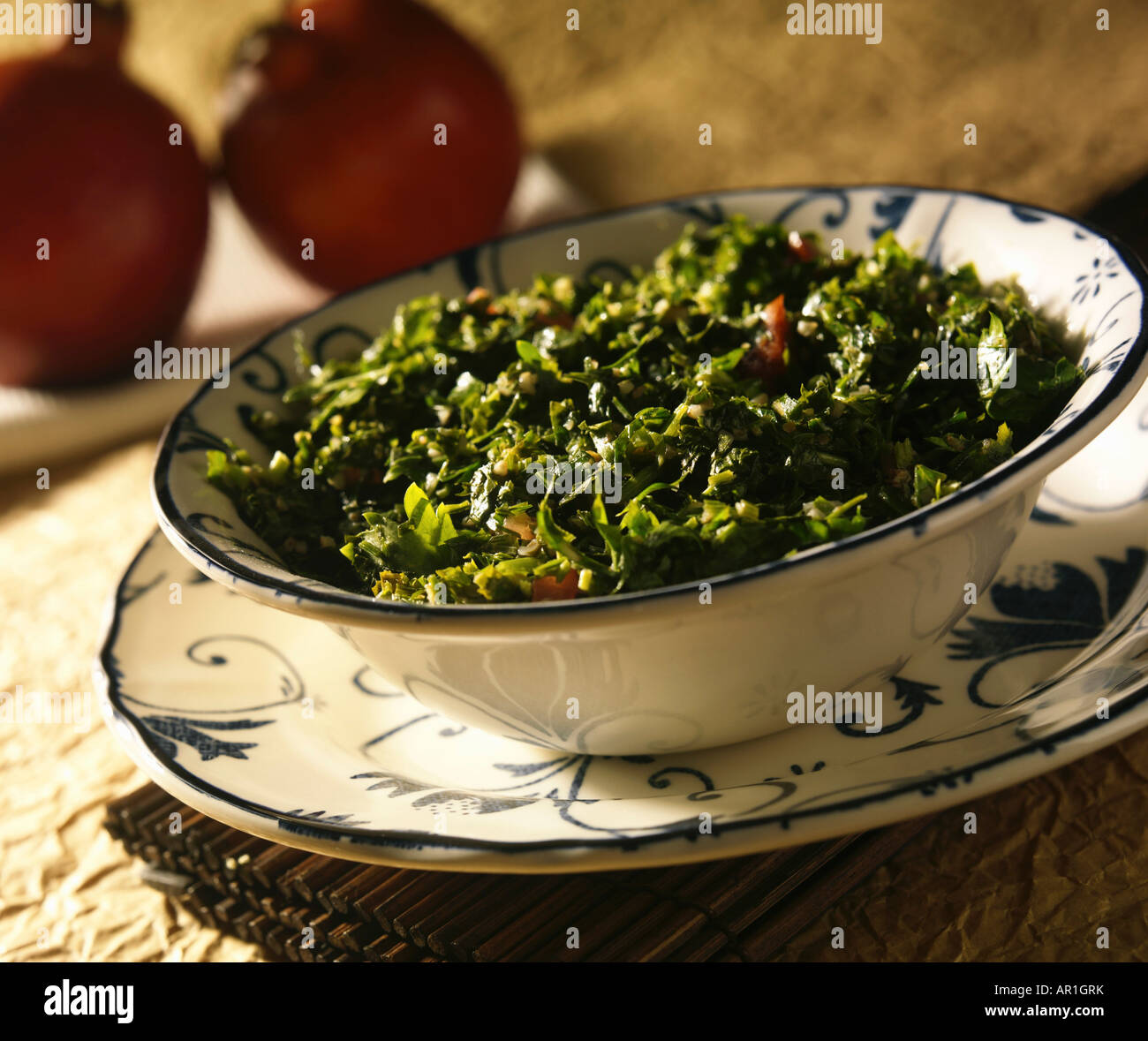 Arabic Food - Tabbouleh Stock Photo - Alamy