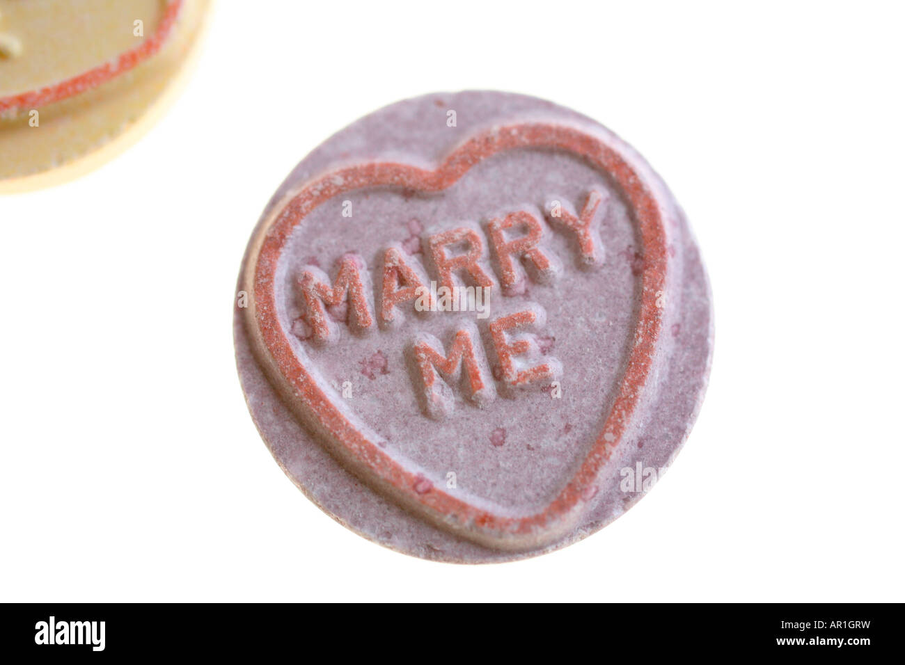 ´marry me´ candy heart hi-res stock photography and images - Alamy