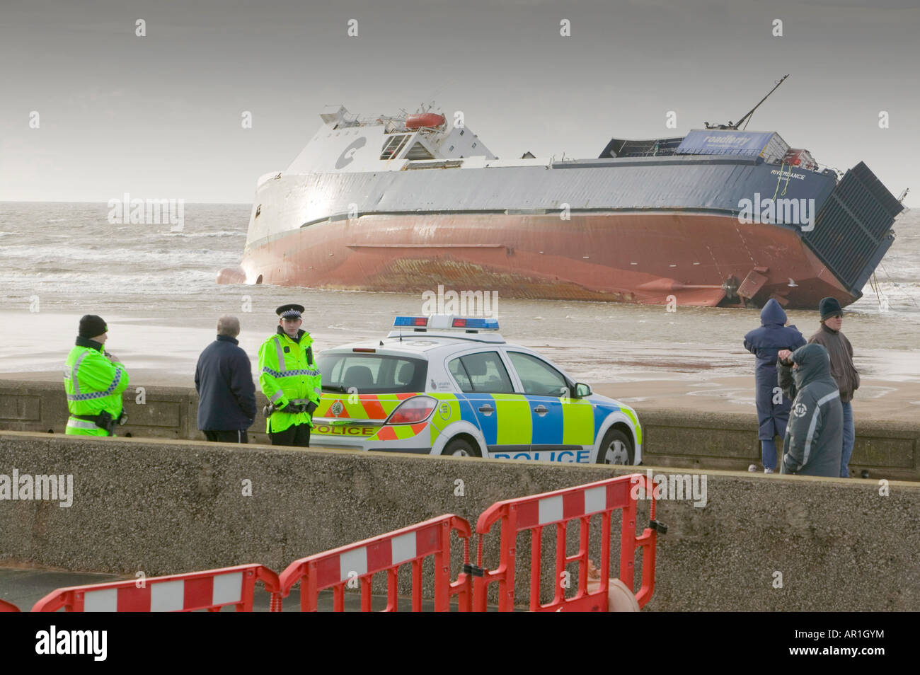 The Riverdance washed ashore off Blackpool The river dance was one of 3 ...