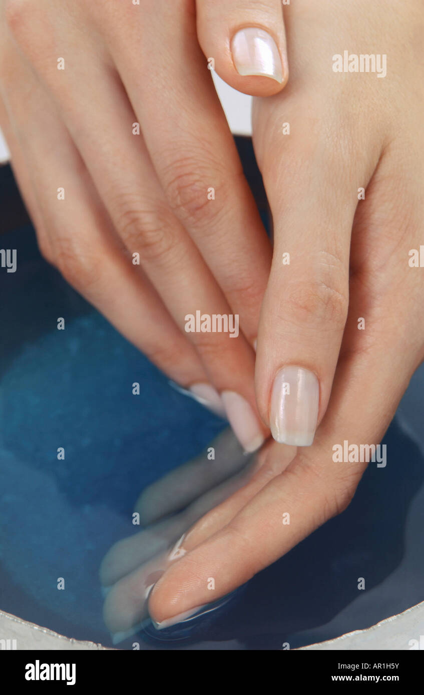 Hands dip water hi-res stock photography and images - Alamy