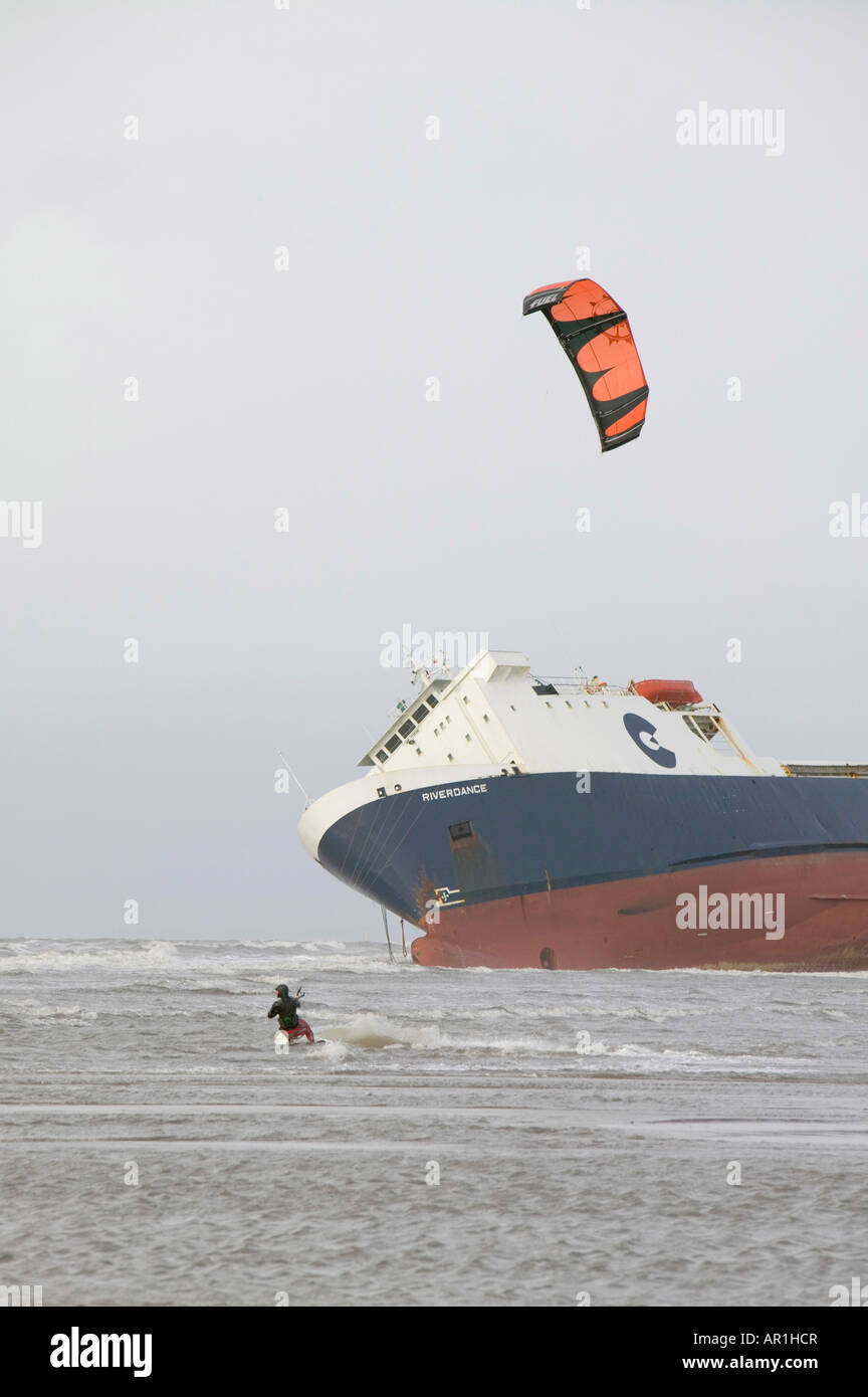 The Riverdance washed ashore off Blackpool The river dance was one of 3 ...