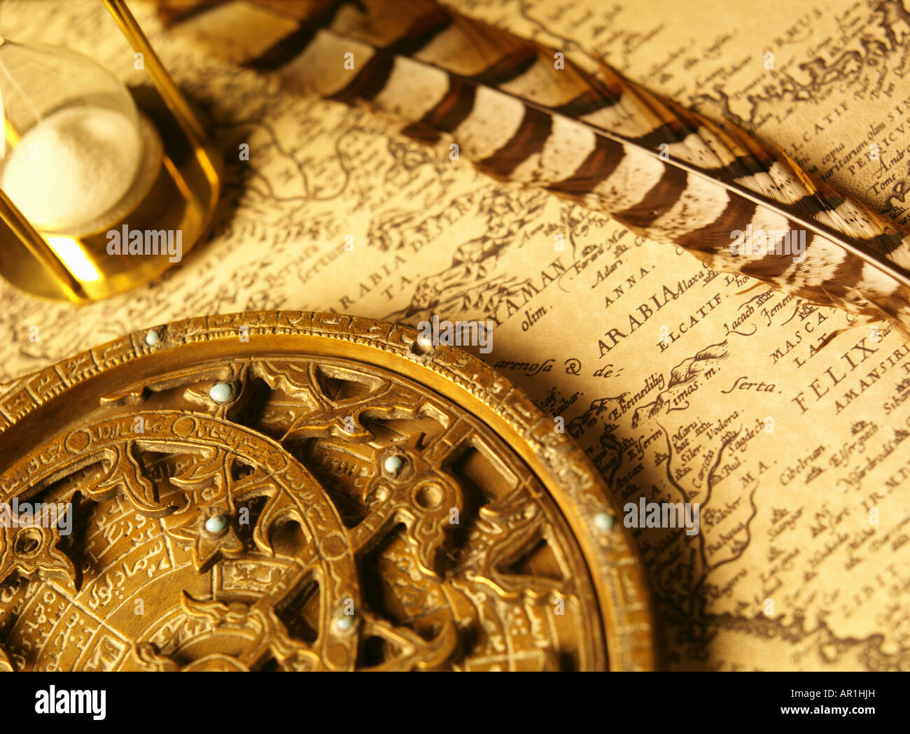 Middle east antique map hi-res stock photography and images - Alamy