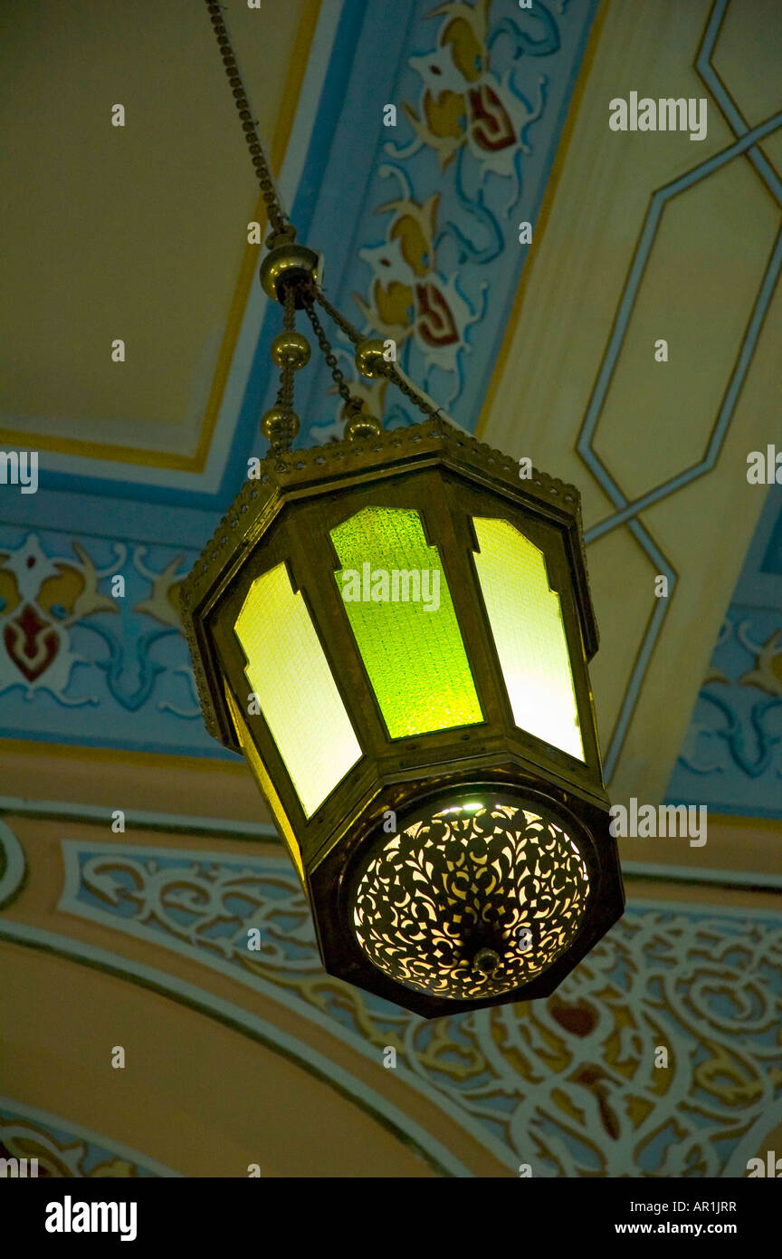 Artistic view of the ceiling inside the mosque Stock Photo - Alamy