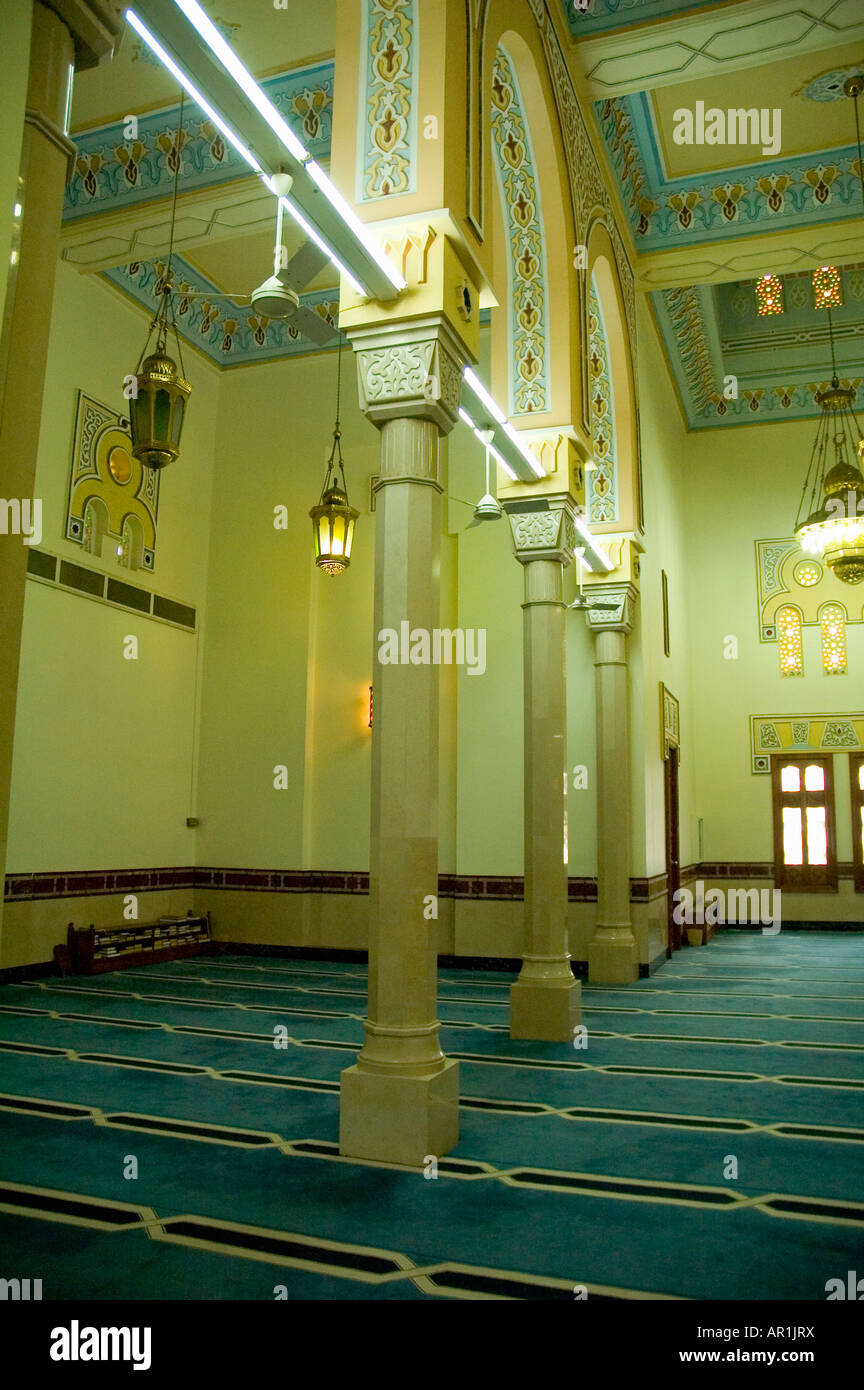 Interior view of the mosque Stock Photo - Alamy