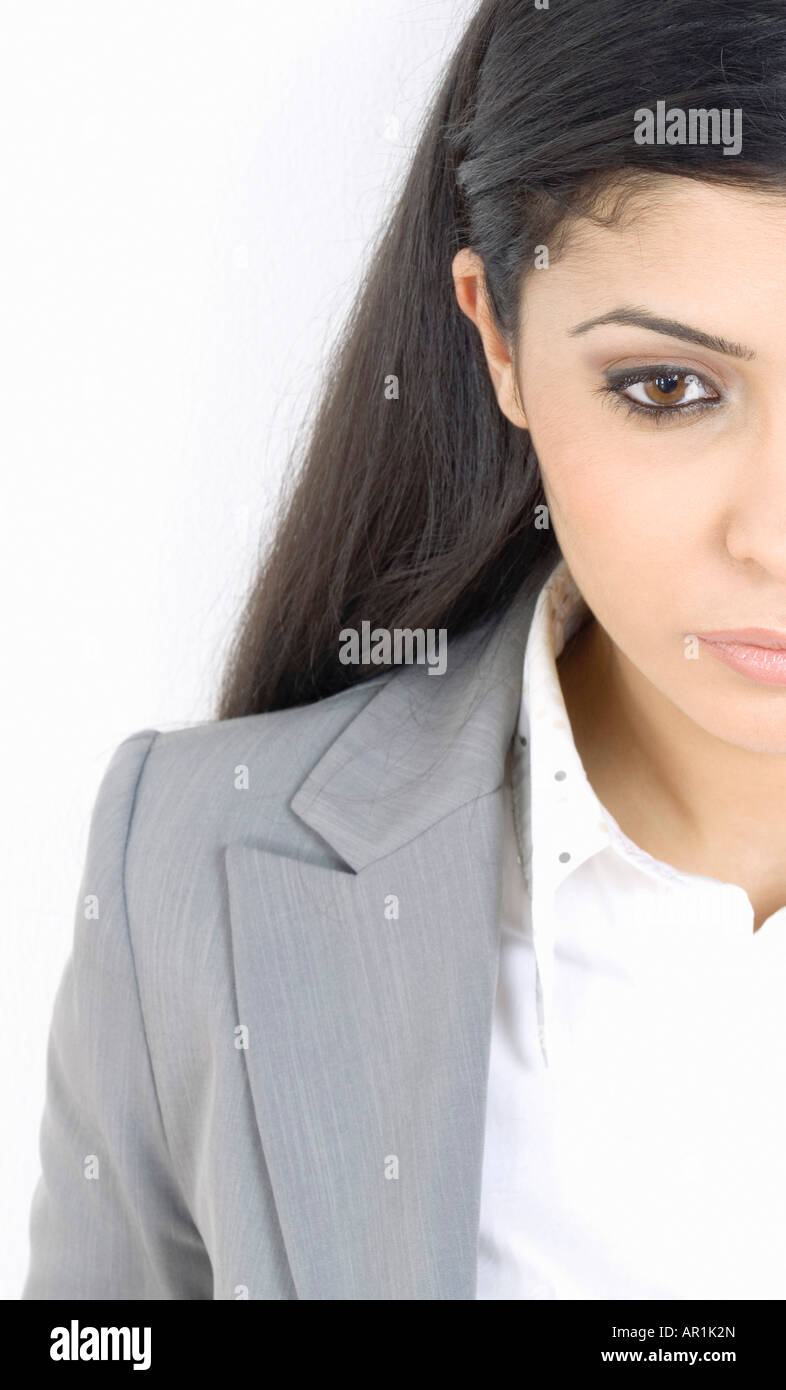 Arab Lady with computer Stock Photo - Alamy