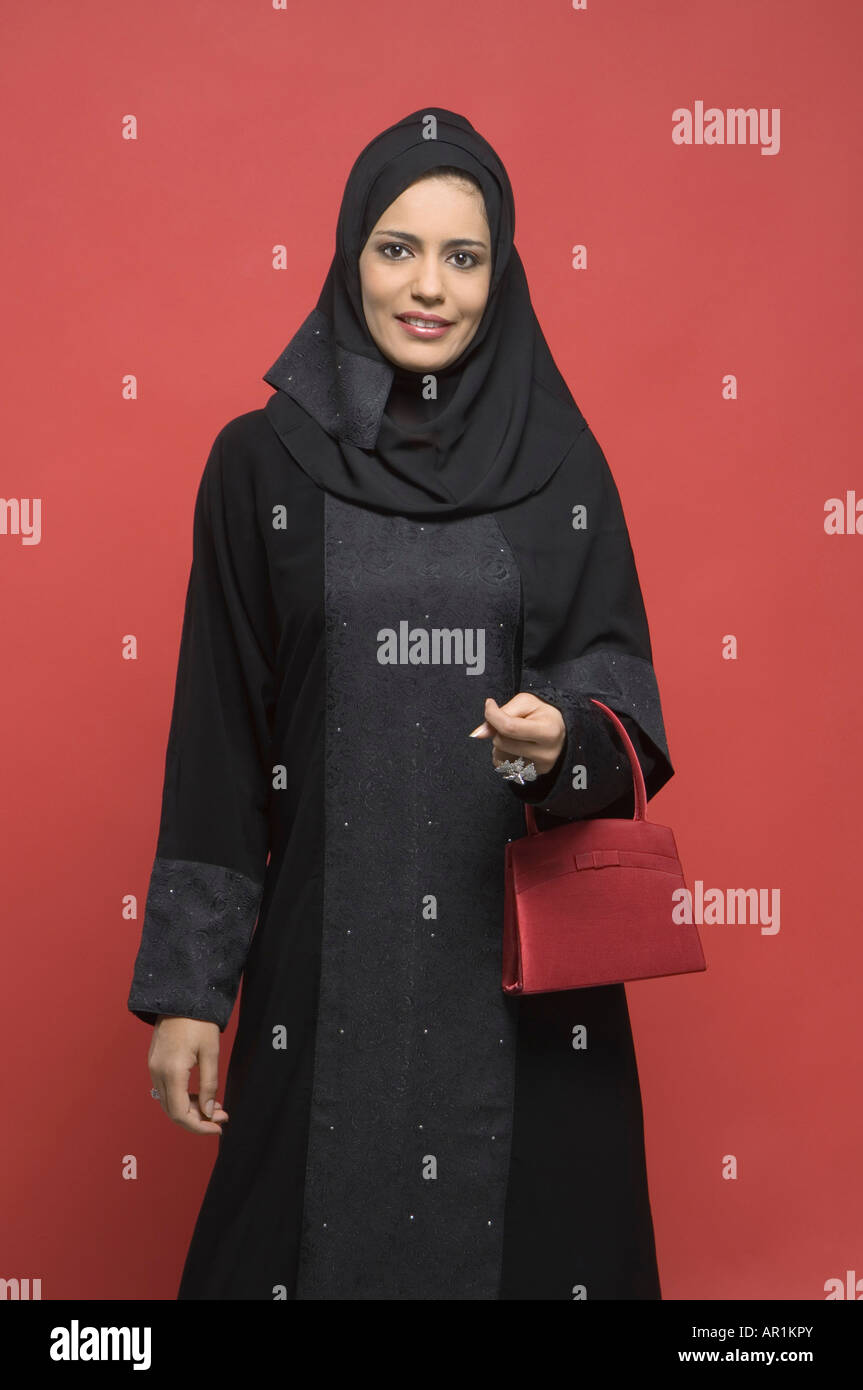 Arab Lady smiling Stock Photo - Alamy