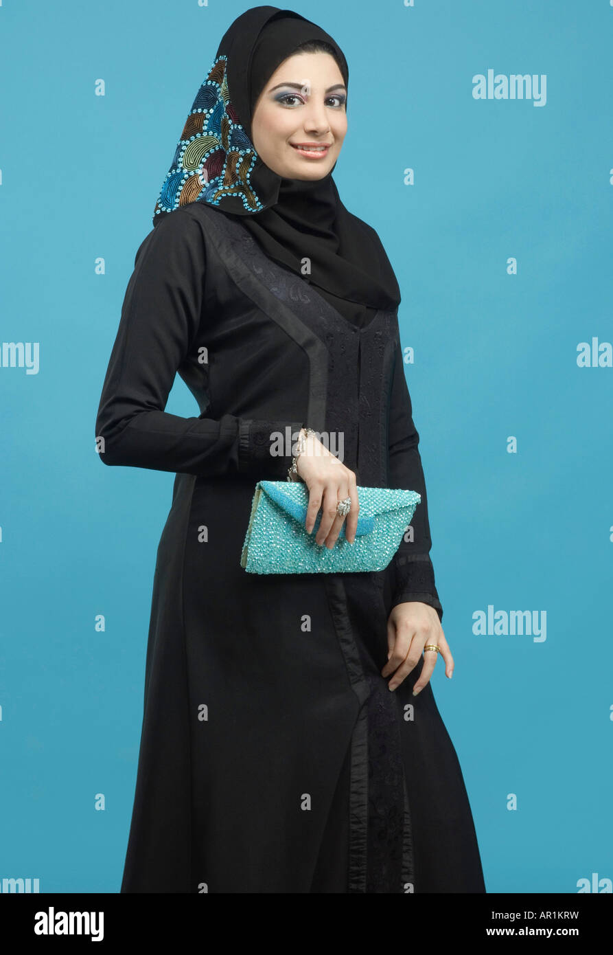 Arab Lady smiling Stock Photo - Alamy