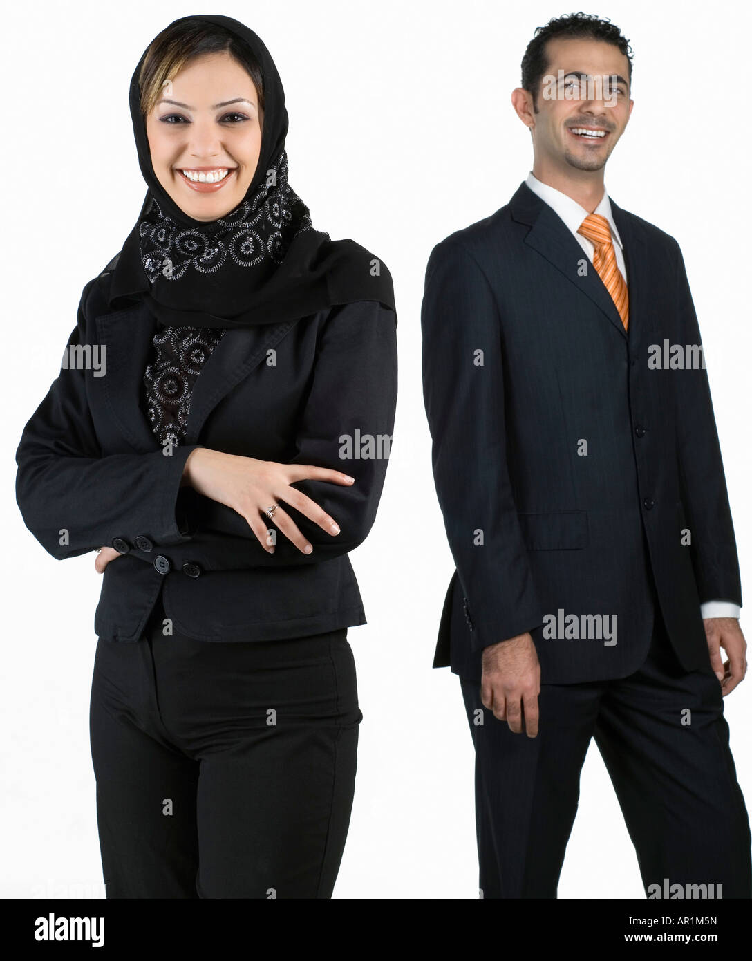 Office worker standing working Cut Out Stock Images & Pictures - Alamy