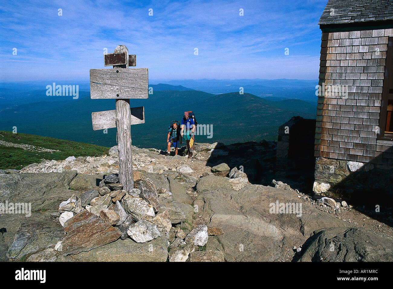 Lake of the Clouds, A.M.C. Hut, White Mount. Nat. Forest New Hampshire ...