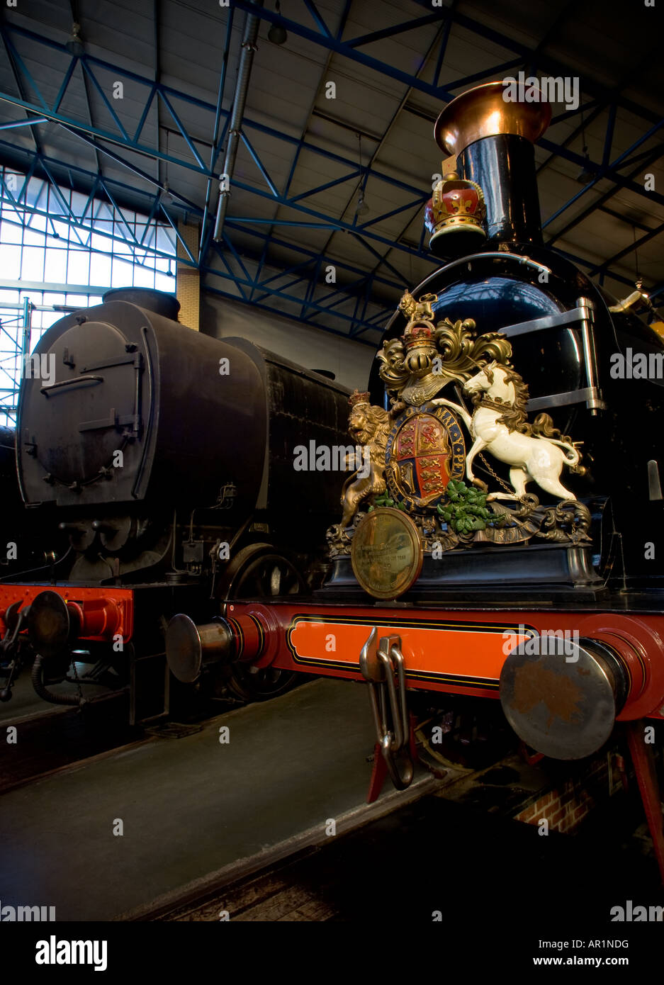 Steam Engines at National Railway Museum NRM York Stock Photo - Alamy