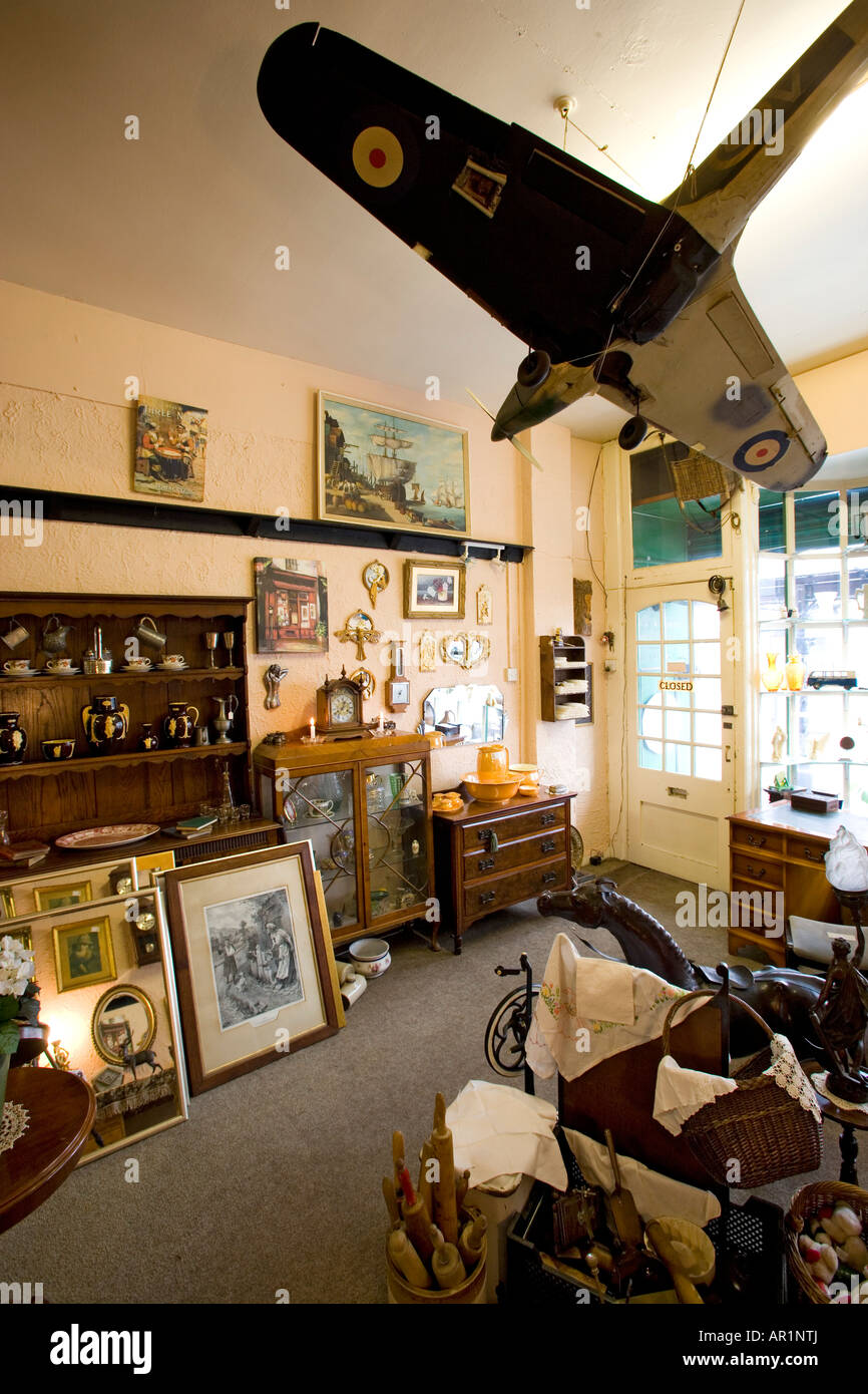 interior of an antique shop Stock Photo - Alamy