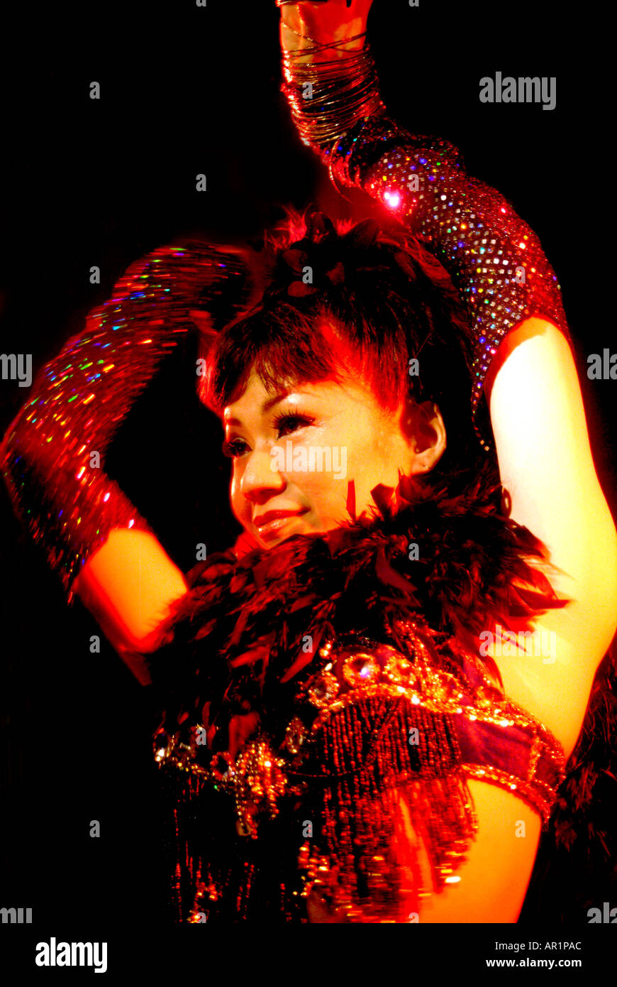 Bliki Circus with Yuma performing at Metro Kyoto Japan Stock Photo - Alamy