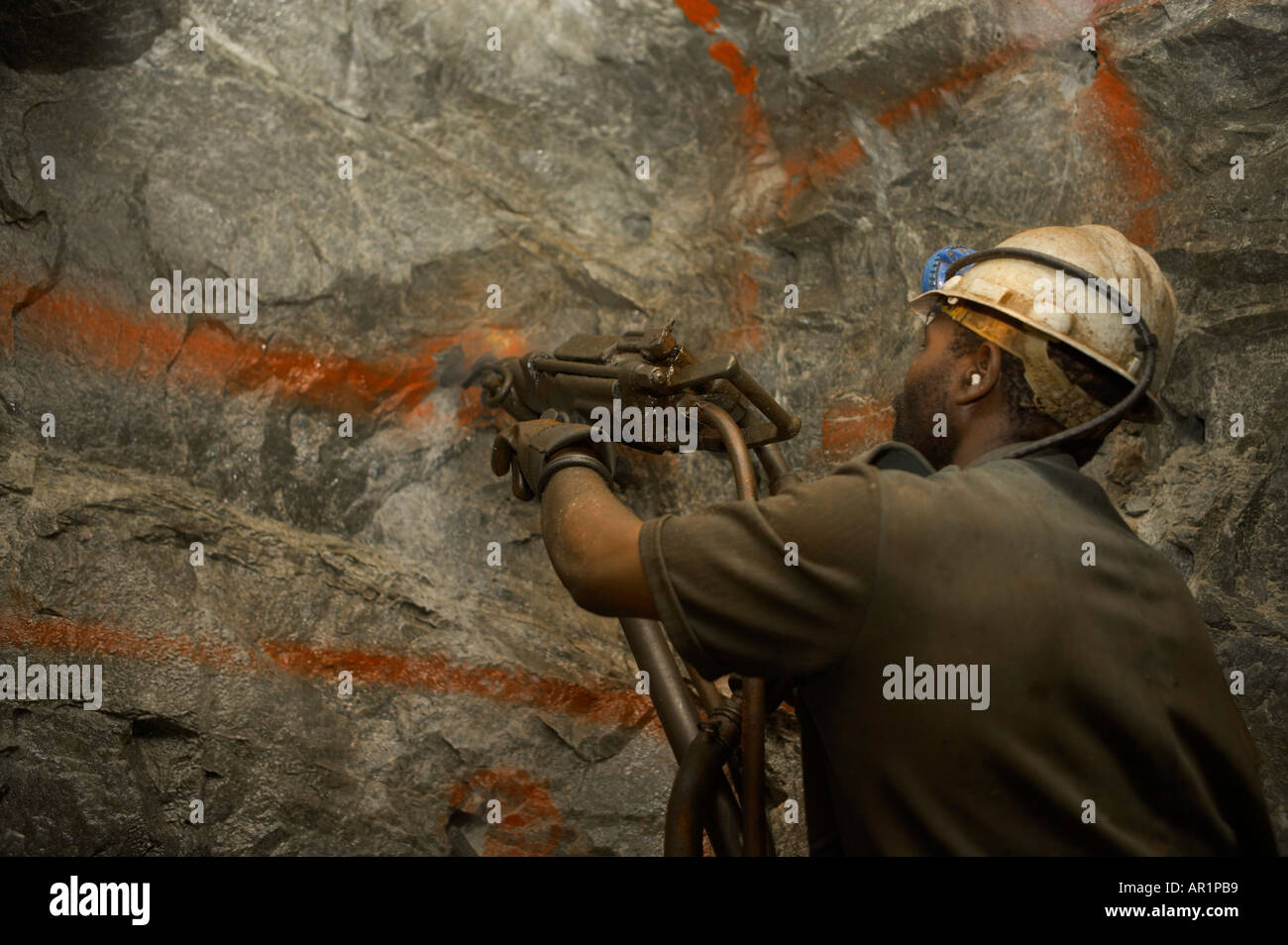 Underground mining africa hi-res stock photography and images - Alamy
