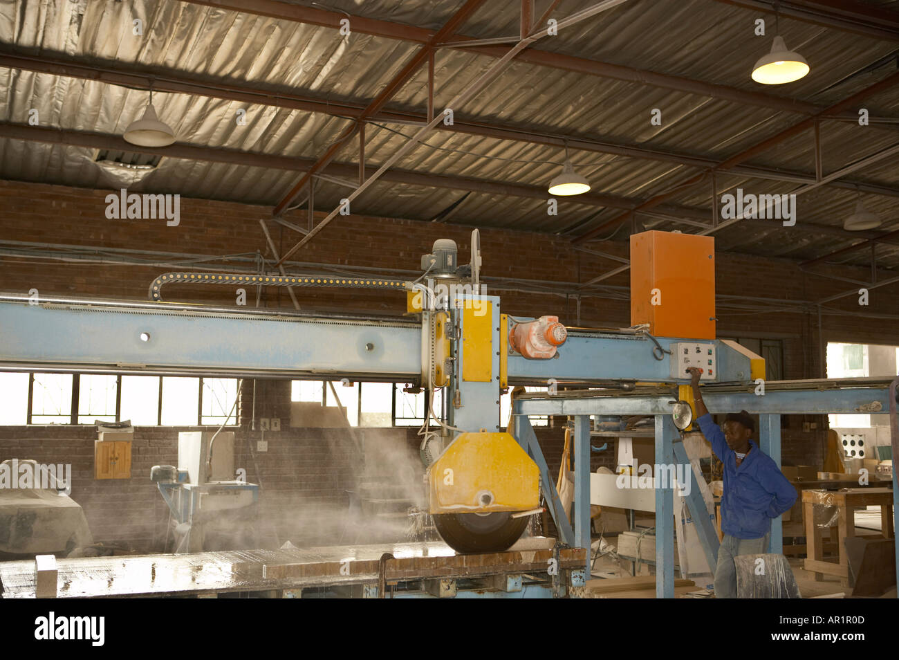 Sandstone product factory, Gauteng, South Africa Stock Photo - Alamy