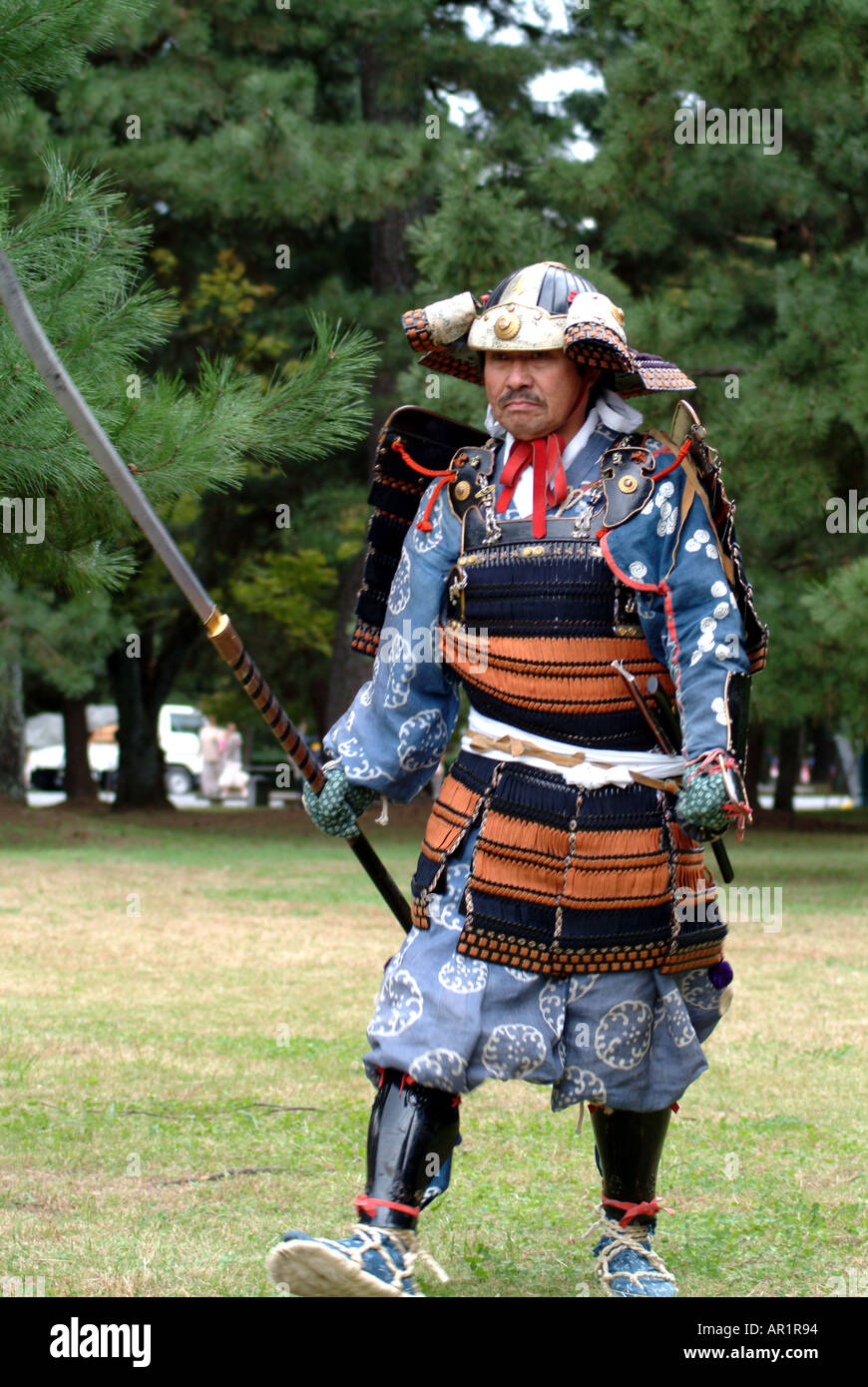 Jidai Matsuri samurai warrior participant Kyoto Japan Stock Photo - Alamy