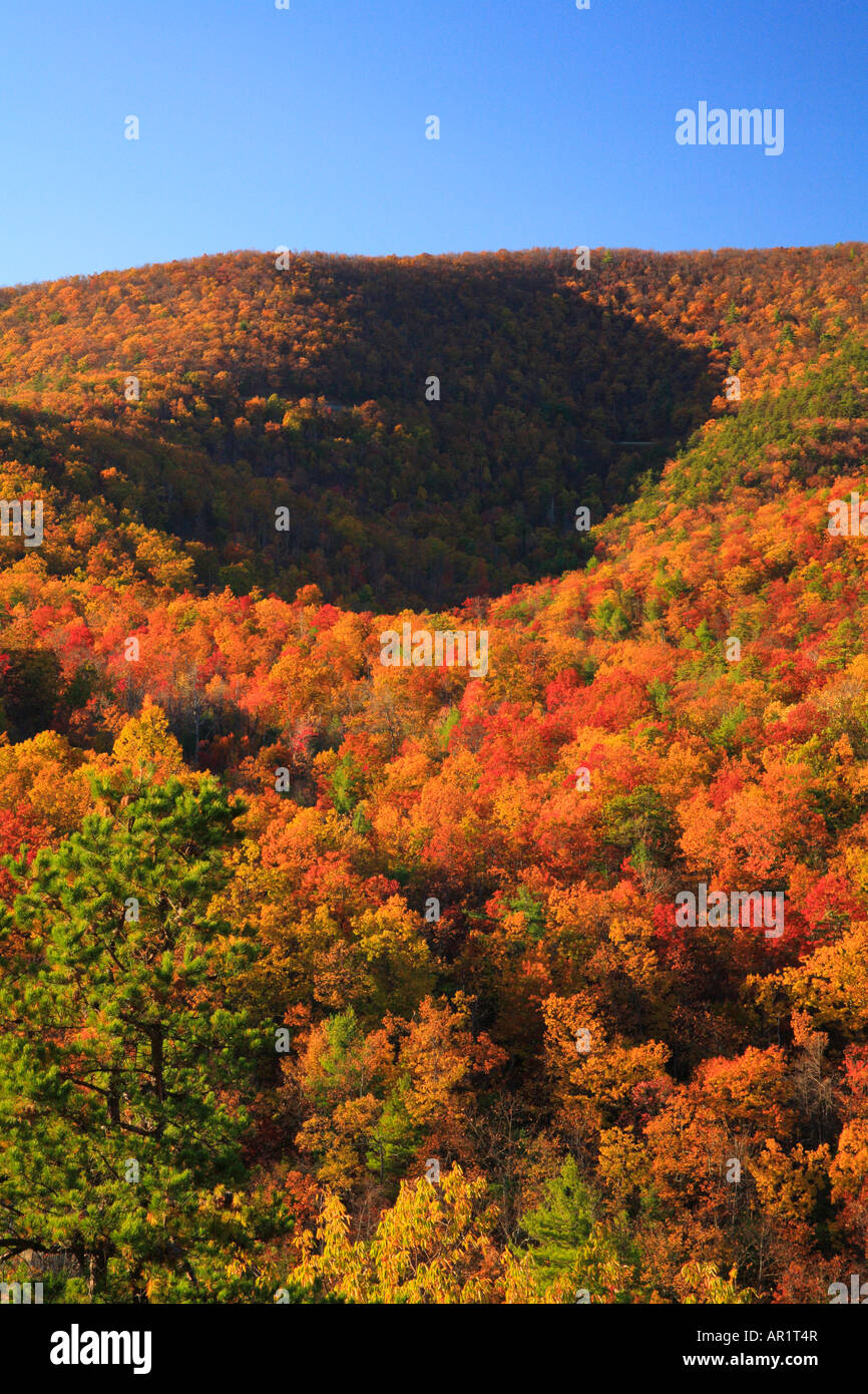 Tye River Gap, Blue Ridge Parkway, Virginia, USA Stock Photo - Alamy