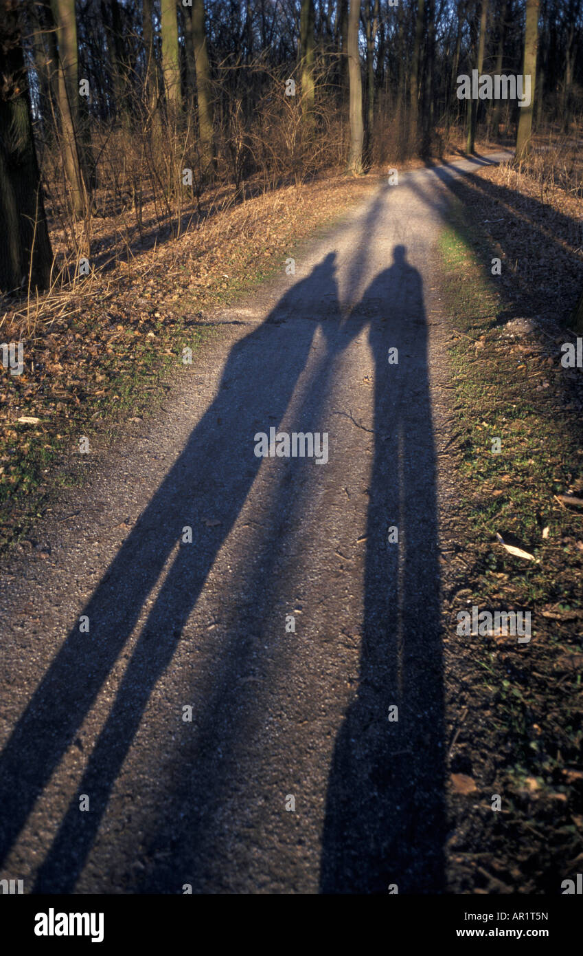 Shadows of people Stock Photo - Alamy