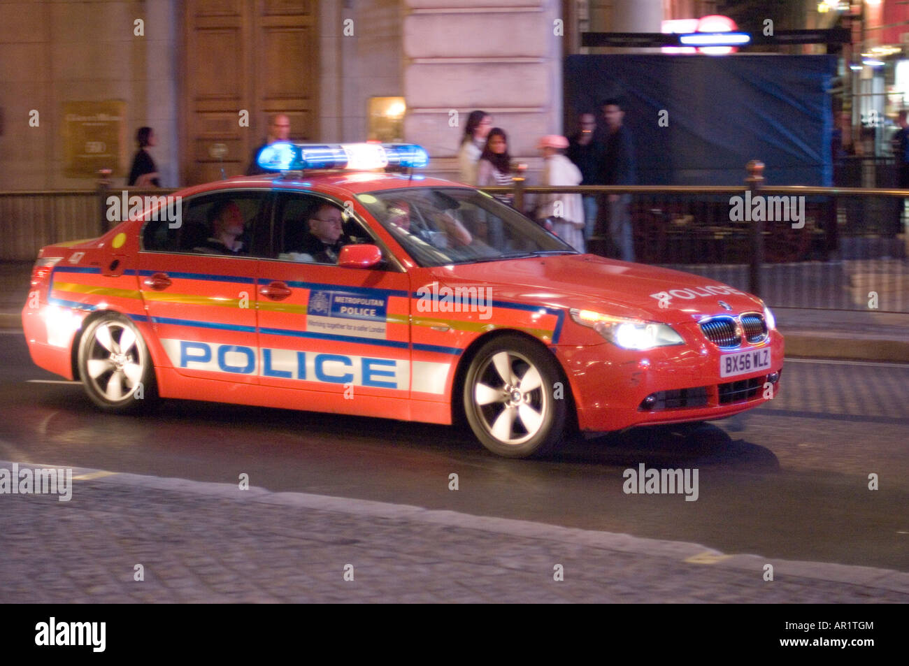 London Metropolitan Police squad car Stock Photo - Alamy