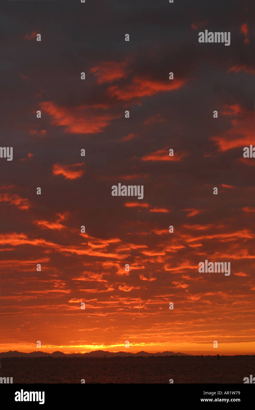 Evening sunset landscape diagonal slope hi-res stock photography and ...