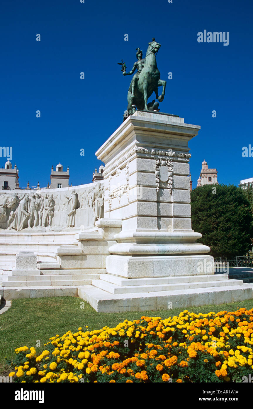 Monument dedicated to Cortes of Cadiz of 1812, Cadiz Parliament, Plaza ...