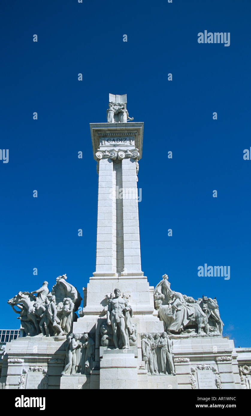 Monument dedicated to Cortes of Cadiz of 1812, Cadiz Parliament, Plaza ...