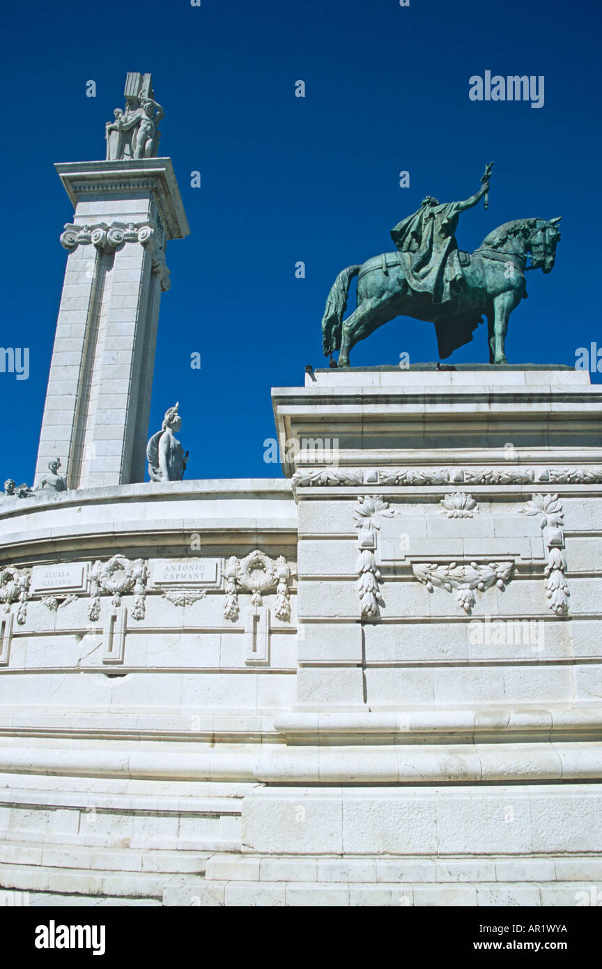 Monument dedicated to Cortes of Cadiz of 1812, Cadiz Parliament, Plaza ...