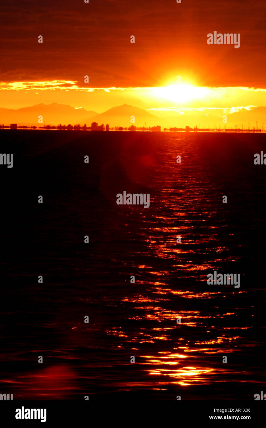 Evening sunset landscape diagonal slope hi-res stock photography and ...