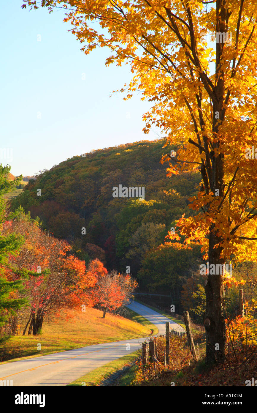 Nostalgic scenic drive united states of america hi-res stock ...