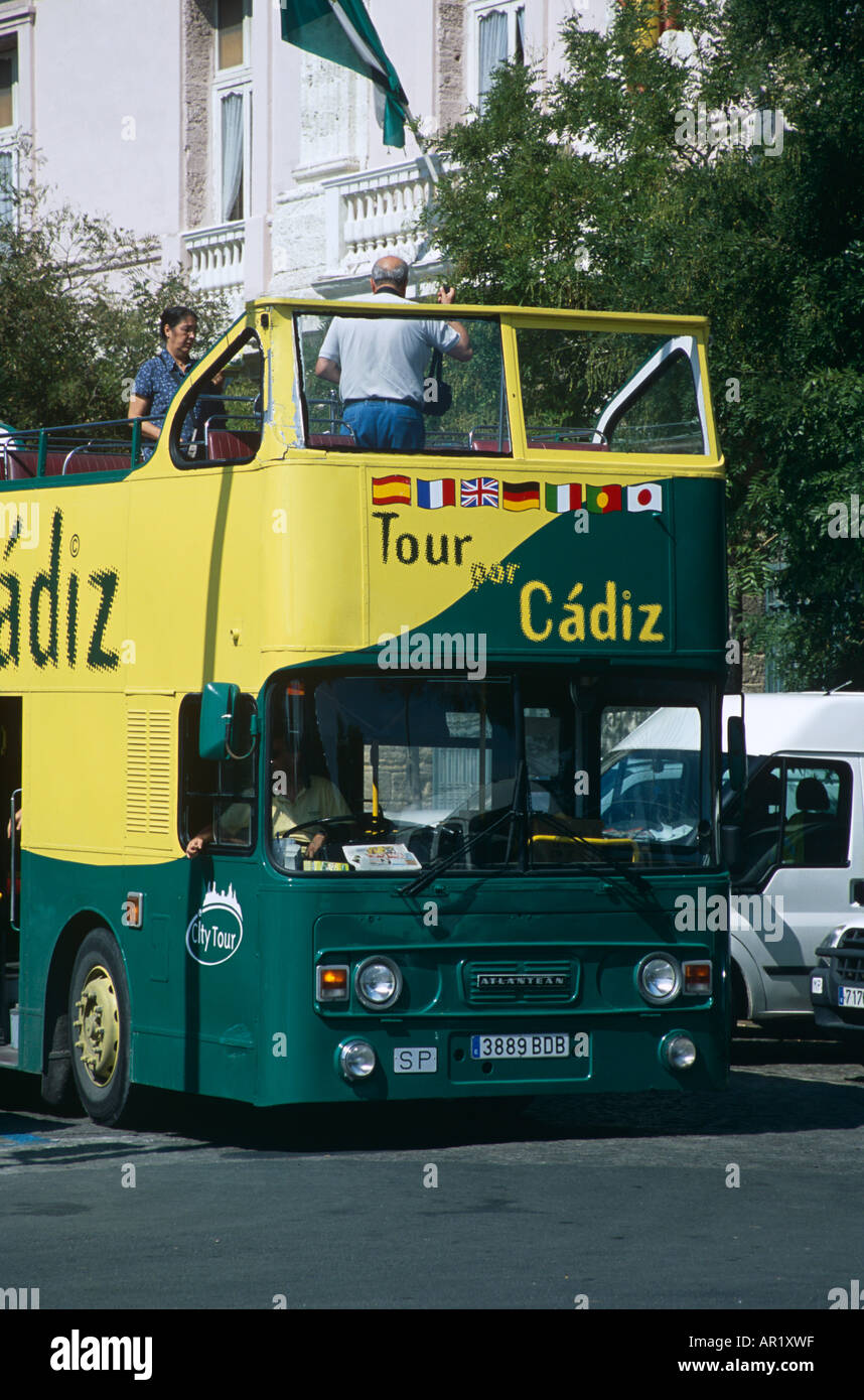 Hop on hop off bus cadiz hi-res stock photography and images - Alamy